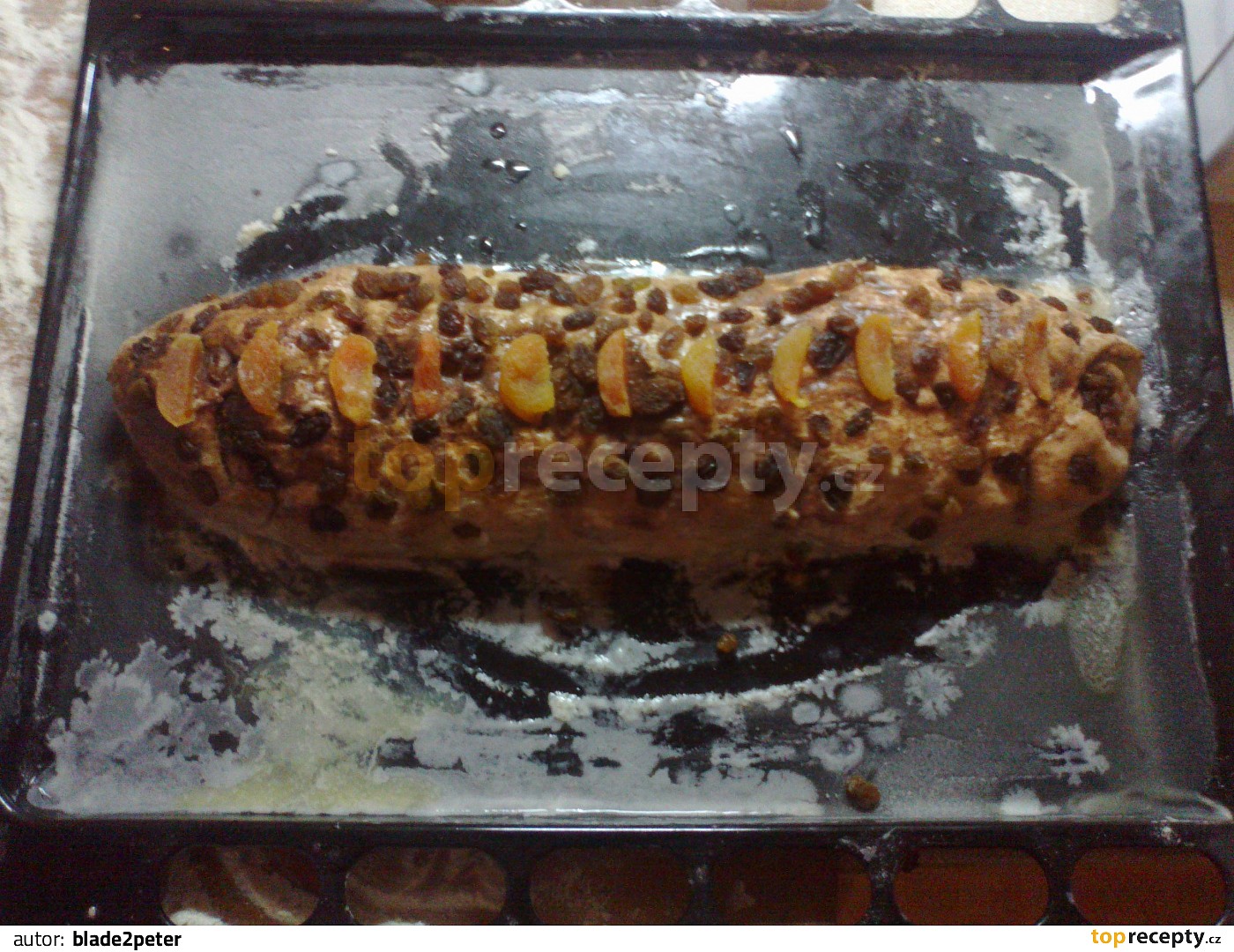 Tvarohový jablečný závin recept - TopRecepty.cz