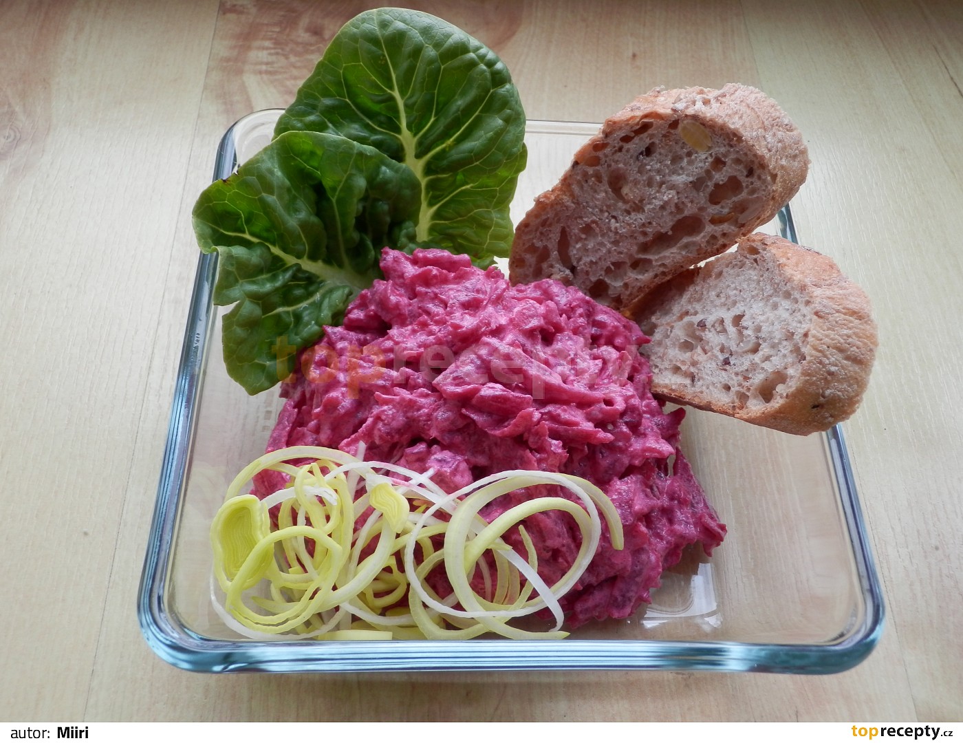 Červená řepa-salát recept - TopRecepty.cz