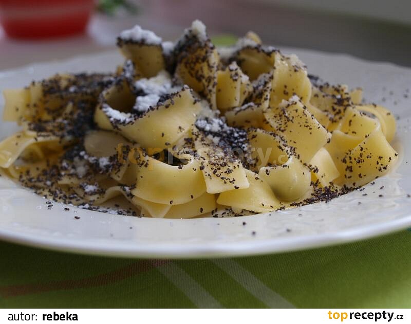 Nudle s mákem II recept - TopRecepty.cz