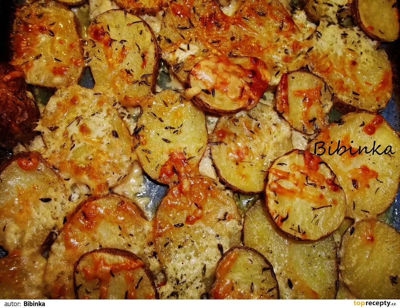 Gratinované brambory recept - TopRecepty.cz