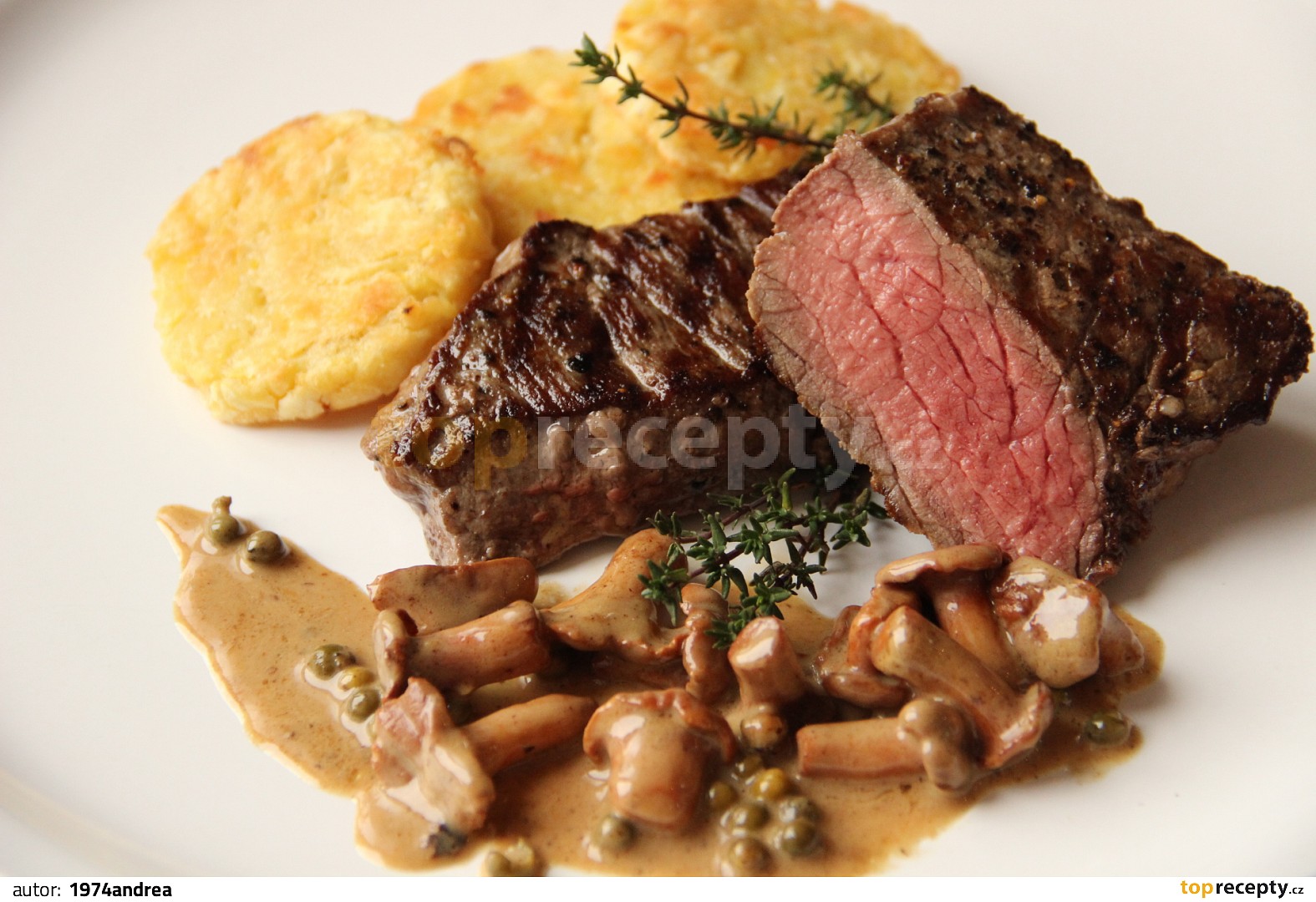 Jelení steak recept - TopRecepty.cz