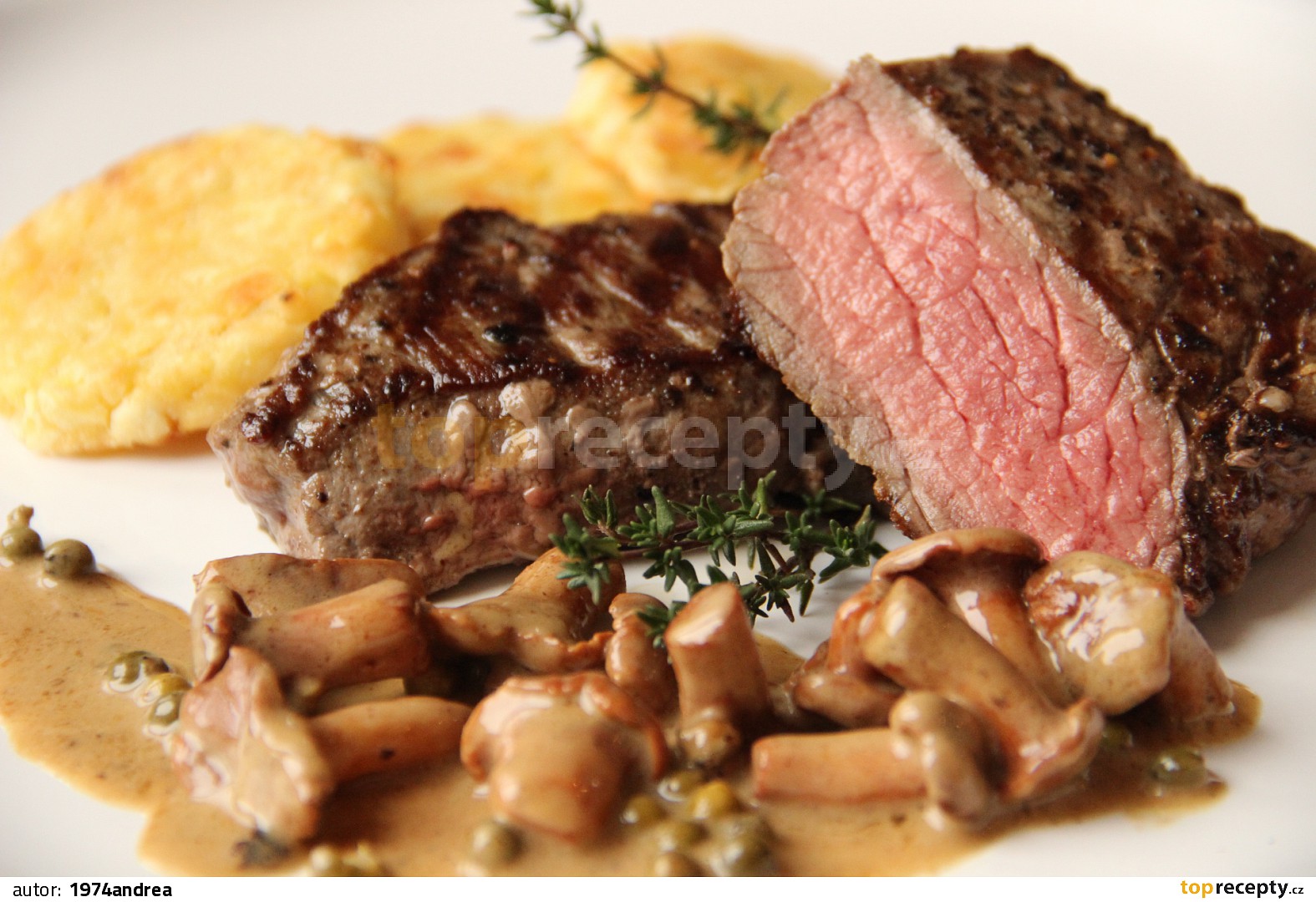 Jelení steak recept - TopRecepty.cz