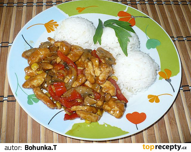 Kuřecí čína recept - TopRecepty.cz