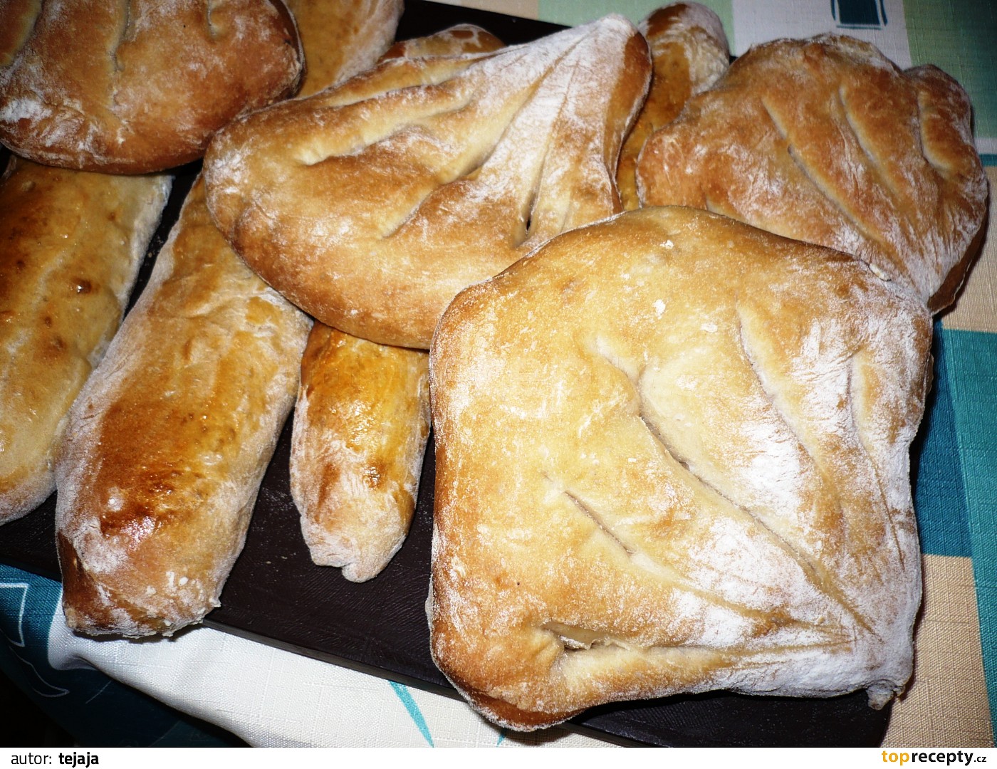 Fougasse recept - TopRecepty.cz