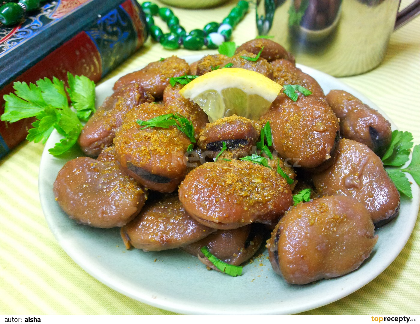 Pecene foul (bob obecny) recept - TopRecepty.cz