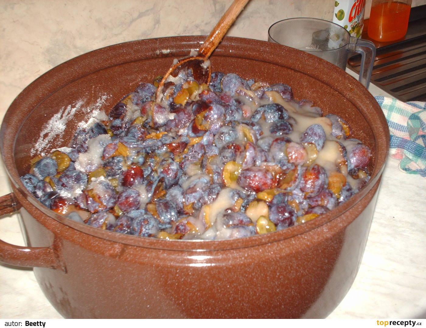 Švestková povidla bez míchání... recept - TopRecepty.cz