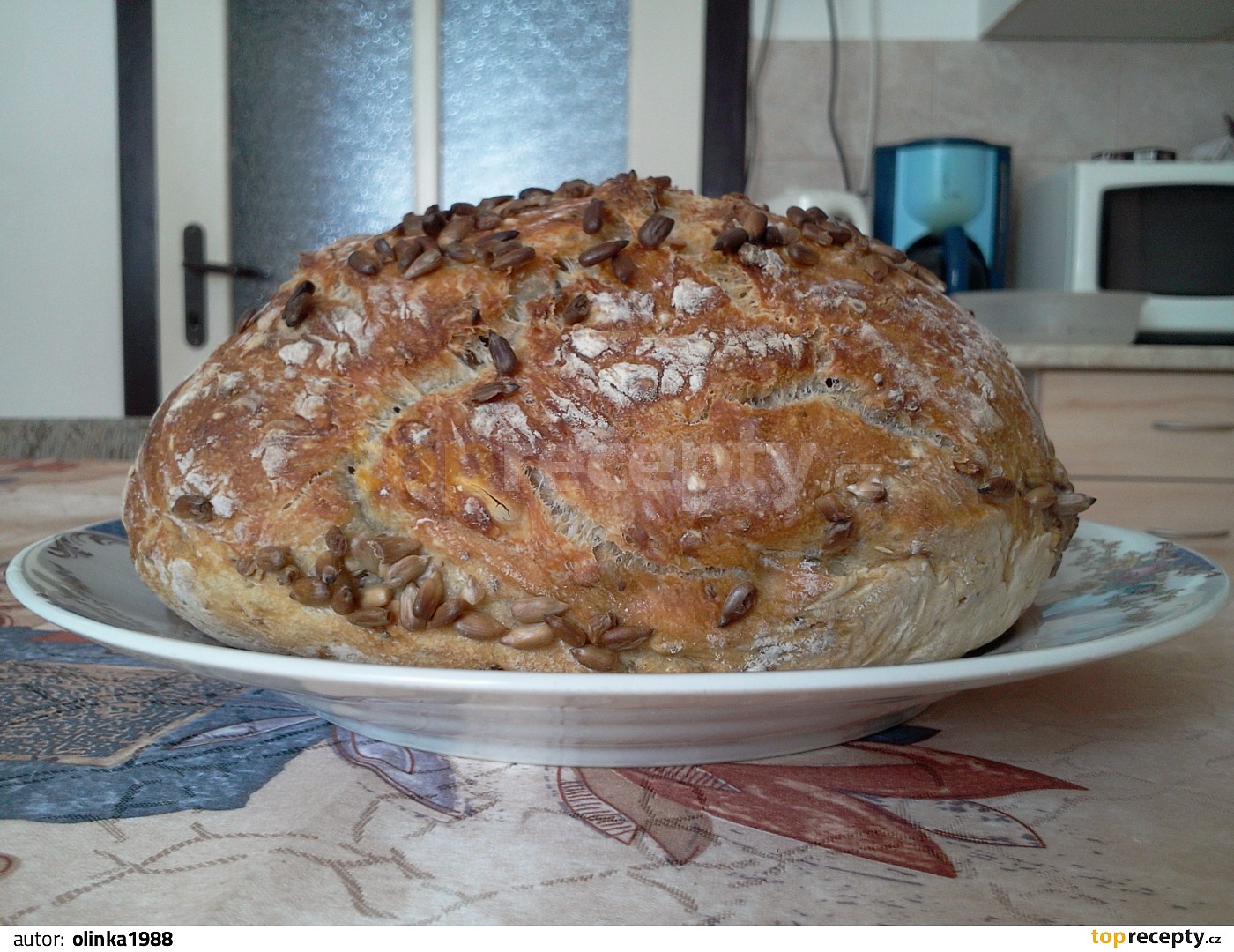 Chleba bez hnětení recept - TopRecepty.cz