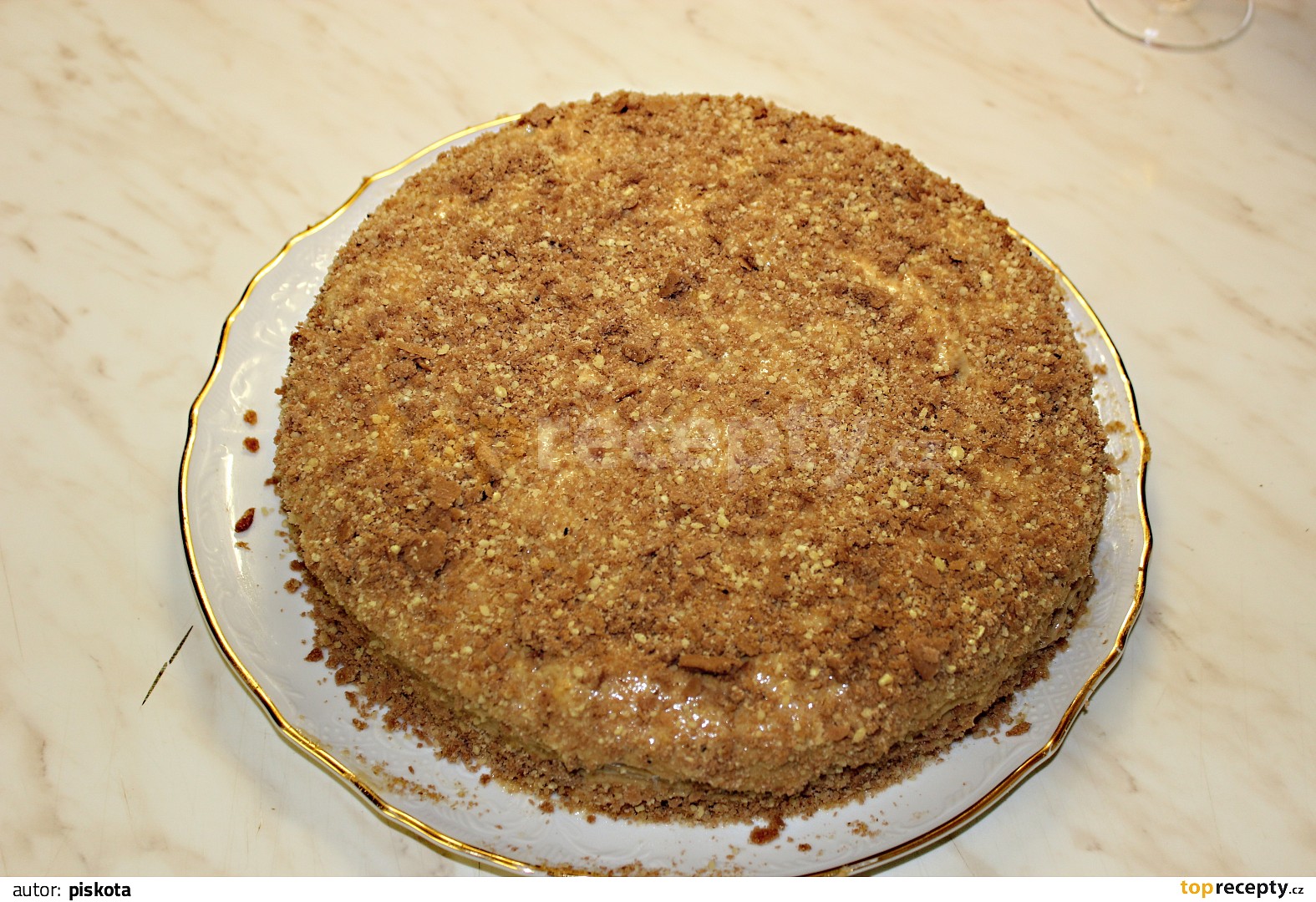 Medovník od Sebeny recept - TopRecepty.cz