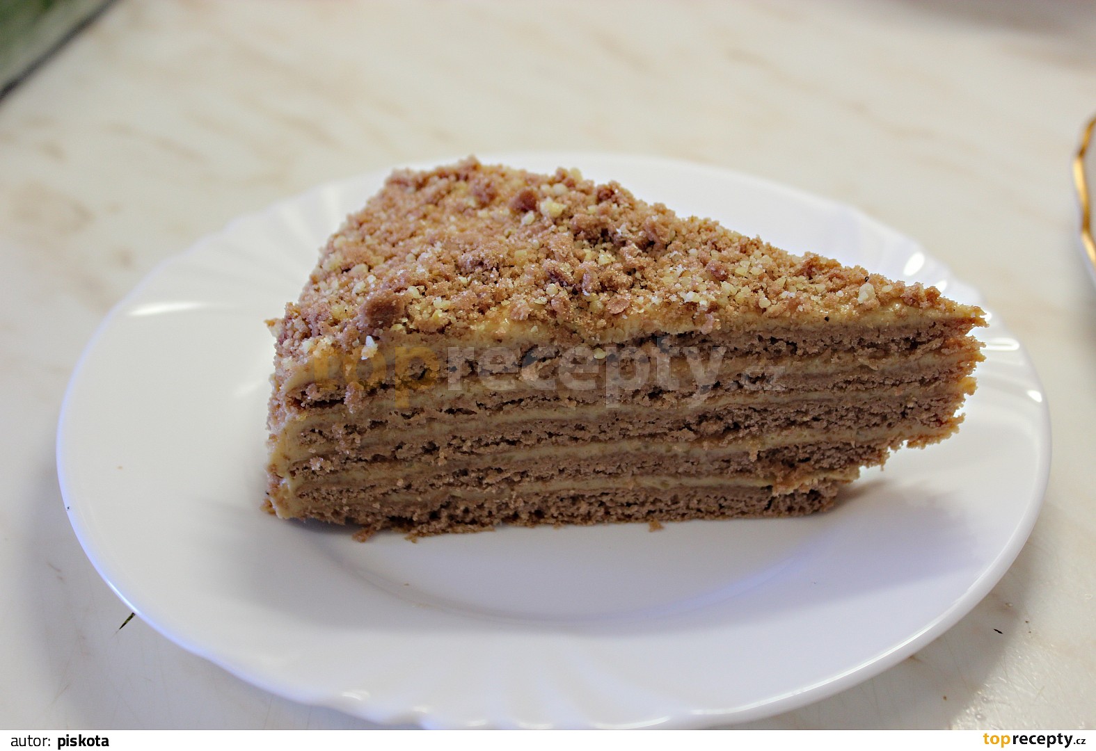 Medovník od Sebeny recept - TopRecepty.cz