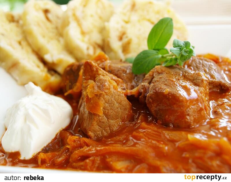 Segedínský guláš z PH recept - TopRecepty.cz