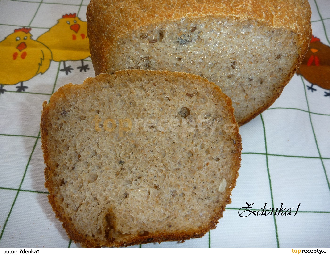 Tříhrnkový chleba recept - TopRecepty.cz