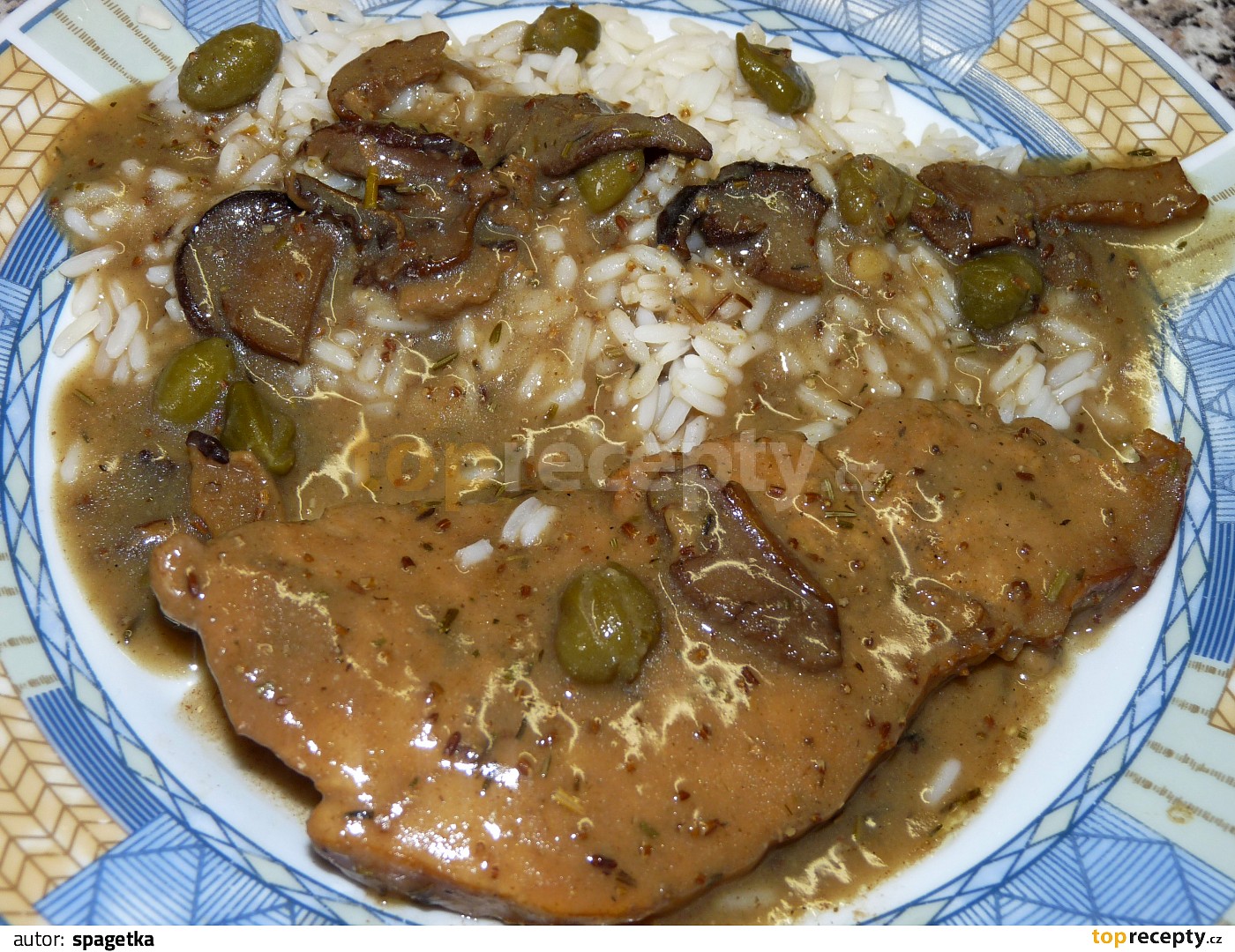 Kotlety na sušených houbách s kapary recept - TopRecepty.cz