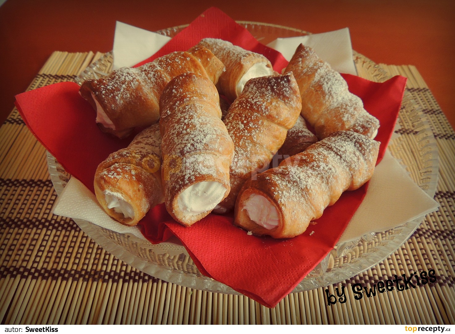 Lahodné kremrole recept - TopRecepty.cz