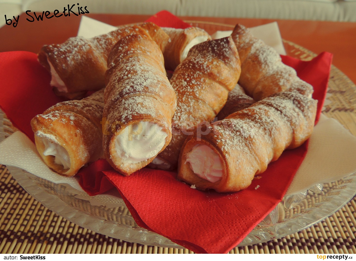 Lahodné kremrole recept - TopRecepty.cz