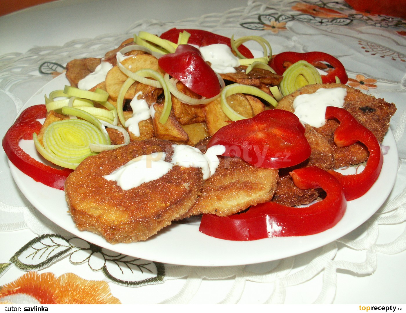 Smažený lilek recept - TopRecepty.cz