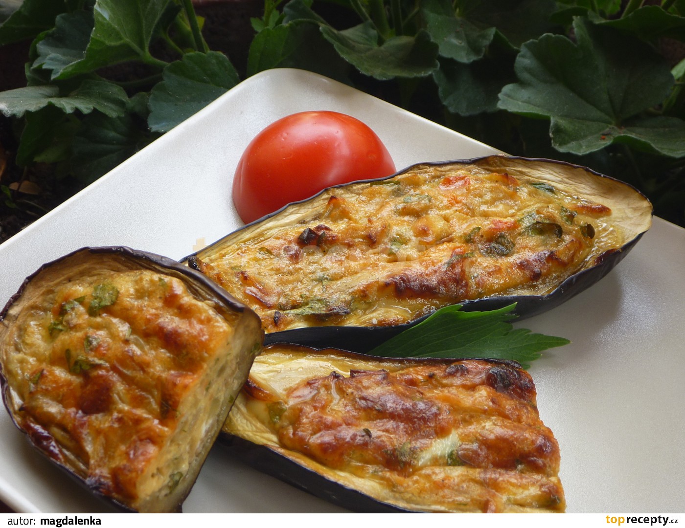 Jednoduchý zapečený lilek recept - TopRecepty.cz