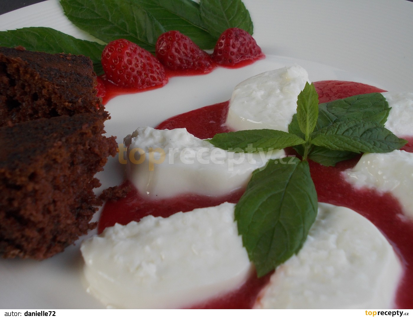 Sladké Caprese - Caprese dolce recept - TopRecepty.cz