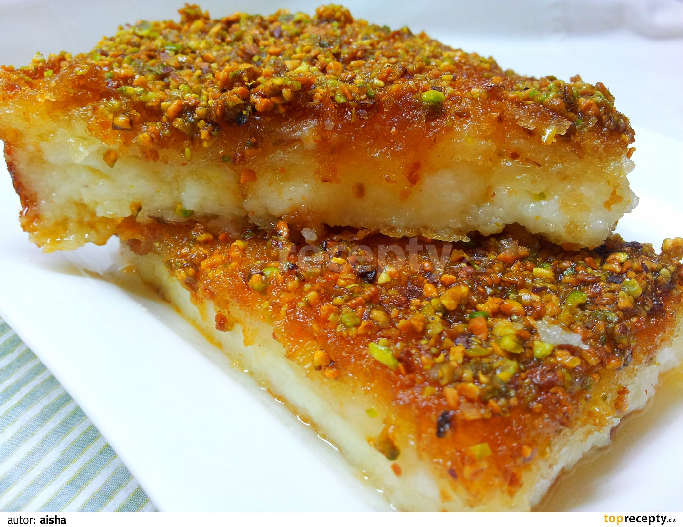 Krupicove Kunafe recept - TopRecepty.cz