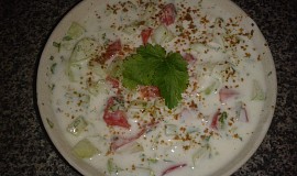 Indická rajta recept - TopRecepty.cz