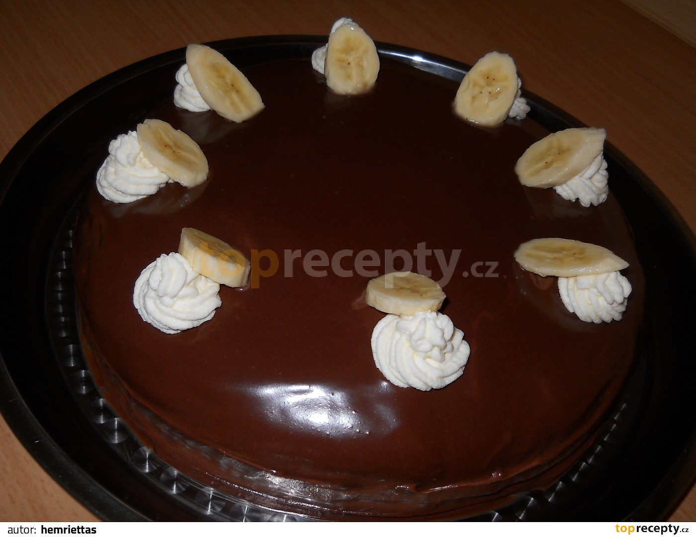 Kubánský banánový dort - TopRecepty.cz