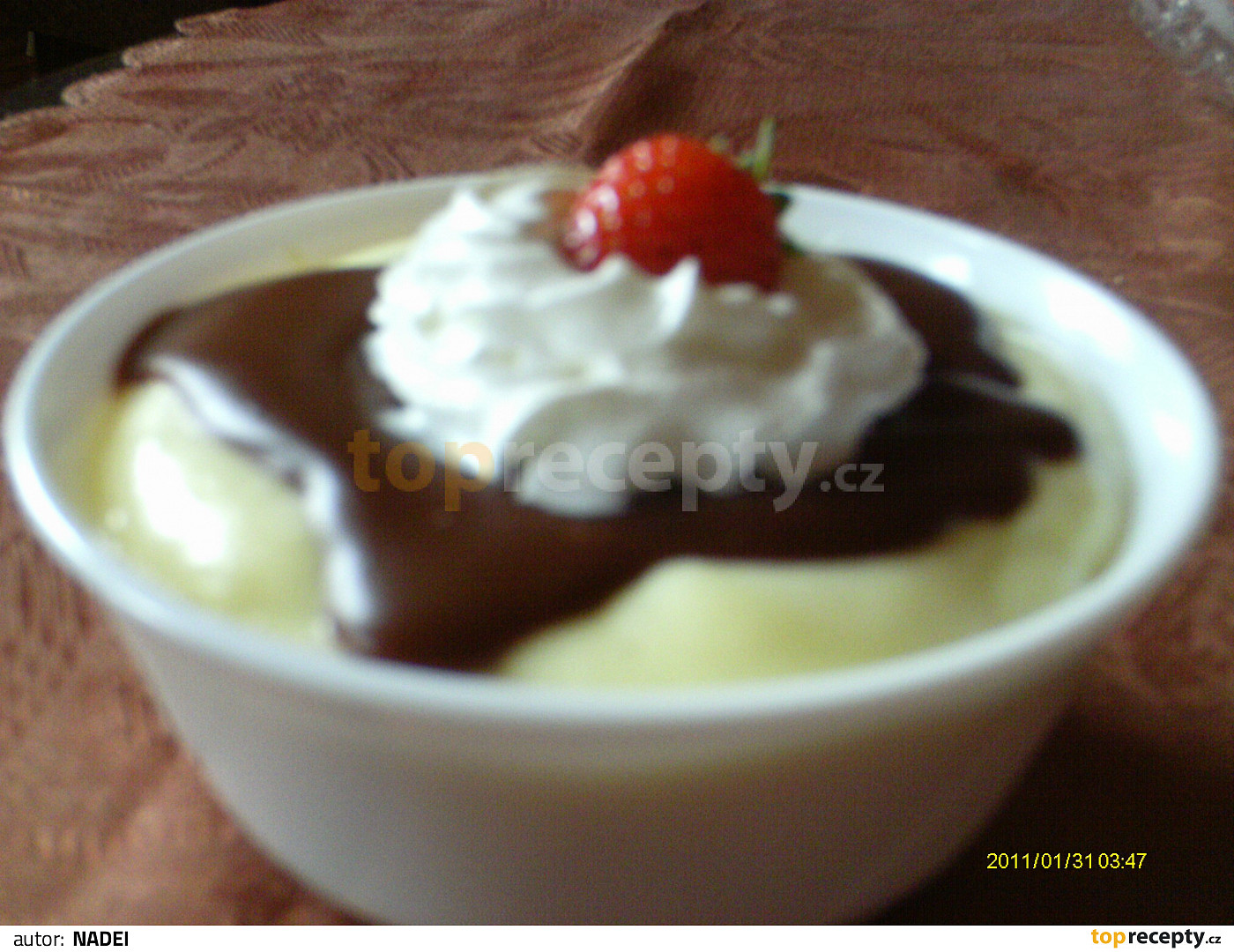 RETRO pudink recept - TopRecepty.cz