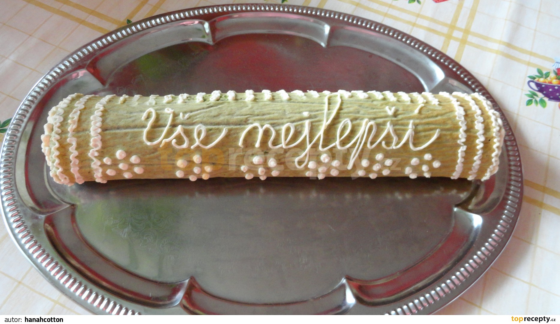 Špenátová roláda recept - TopRecepty.cz