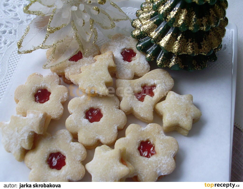 Linecké cukroví recept - TopRecepty.cz