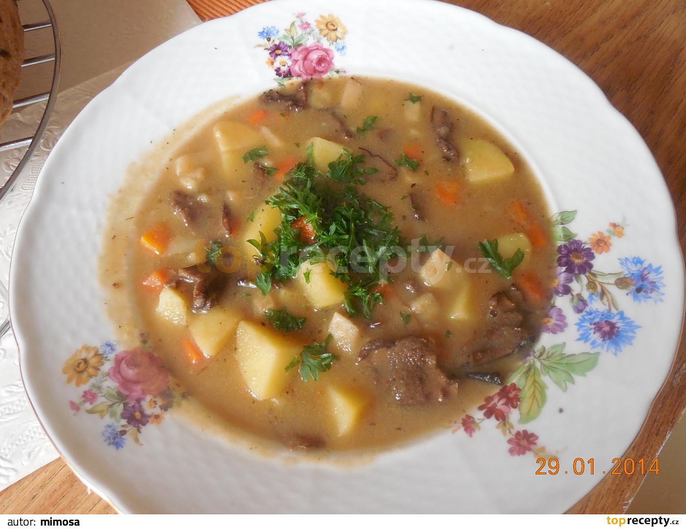 Bramboračka recept - TopRecepty.cz