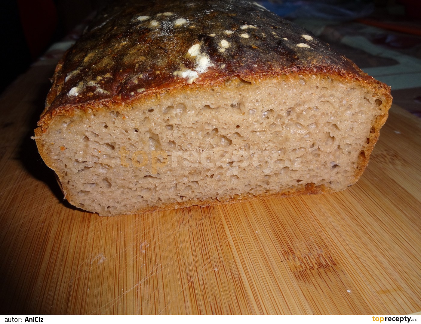 Domácí chleba bez kvasnic recept - TopRecepty.cz