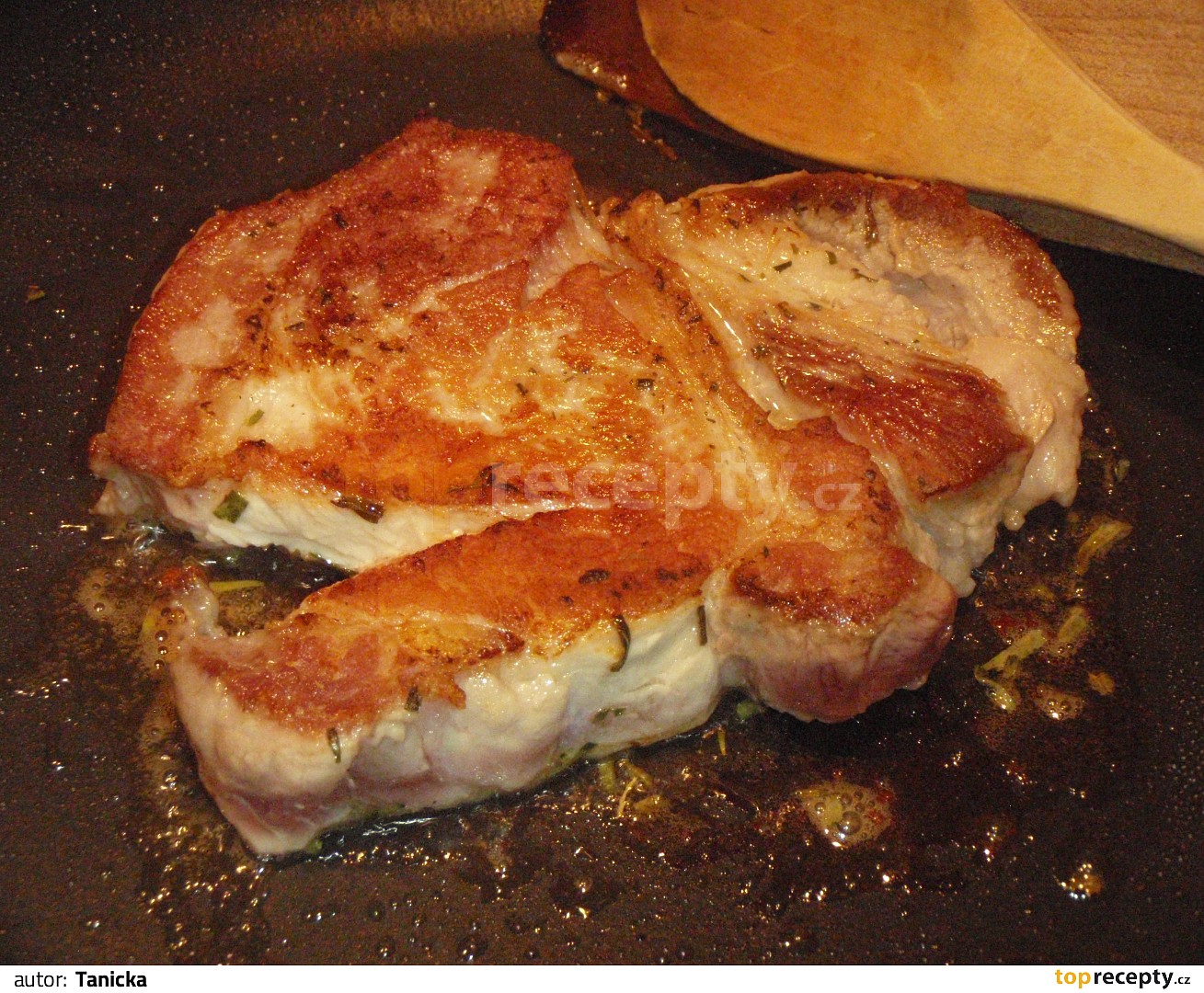 Vepřová kotleta s citronem a estragonem recept - TopRecepty.cz