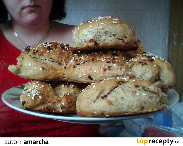 Domácí pečivo recept - TopRecepty.cz