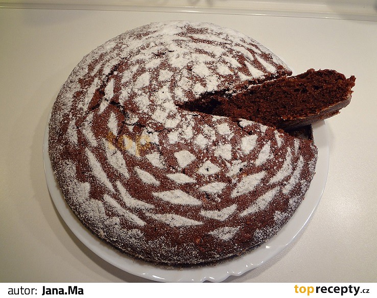 Rychlý jablkový koláč recept - TopRecepty.cz