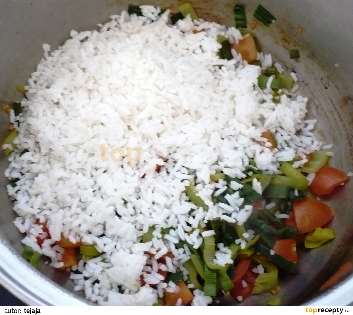 Zeleninové rizoto recept - TopRecepty.cz