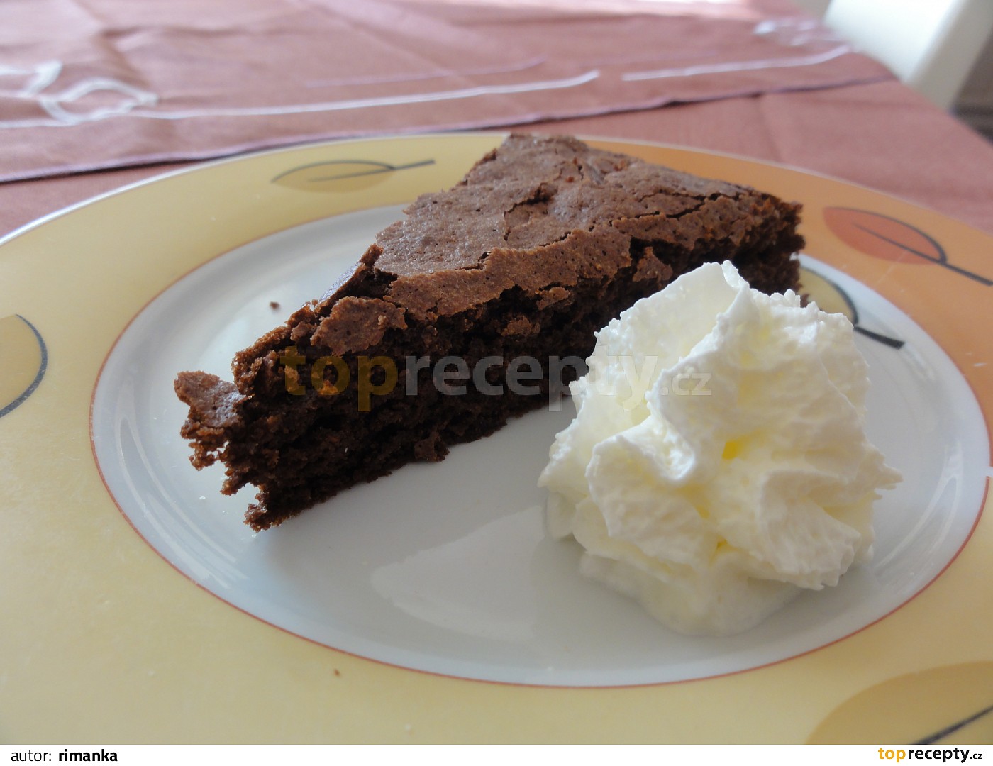 Gâteau au Chocolat (francouzský čokoládový koláč) recept - TopRecepty.cz