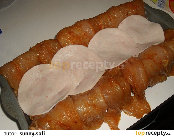 Kuřecí "roláda" ze srnčího hřbetu recept - TopRecepty.cz