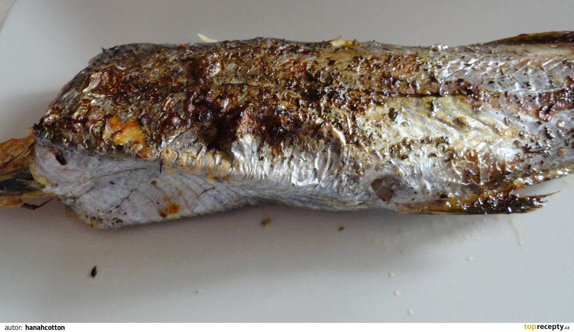 Pečený hejk na bylinkách recept - TopRecepty.cz