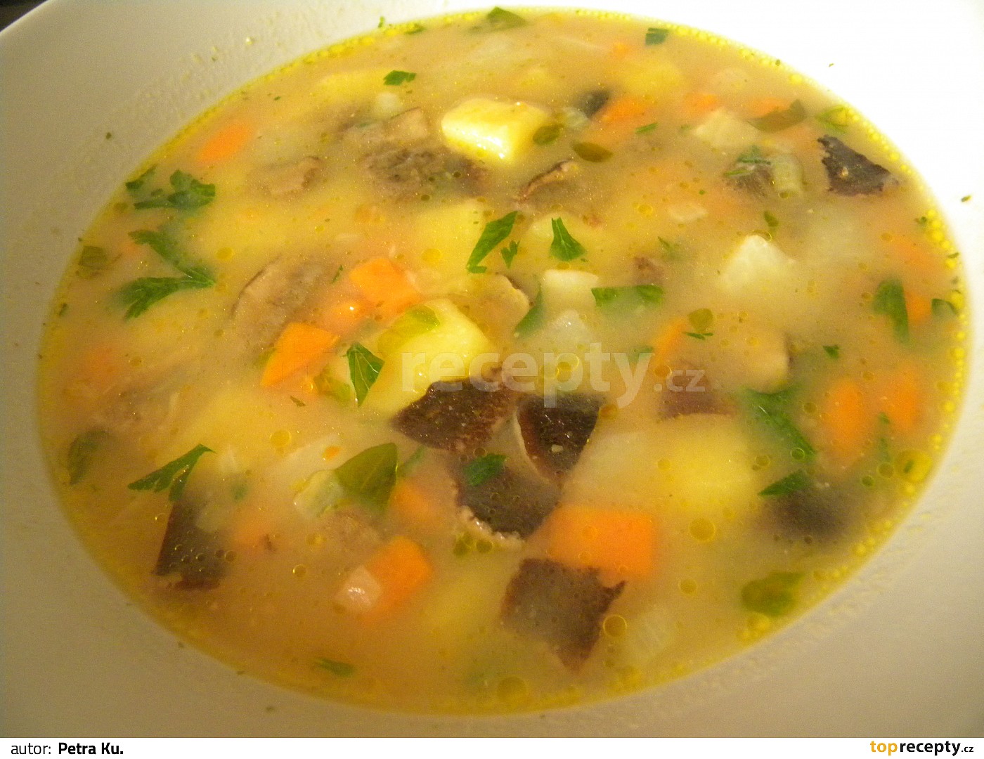 Bramboračka recept - TopRecepty.cz