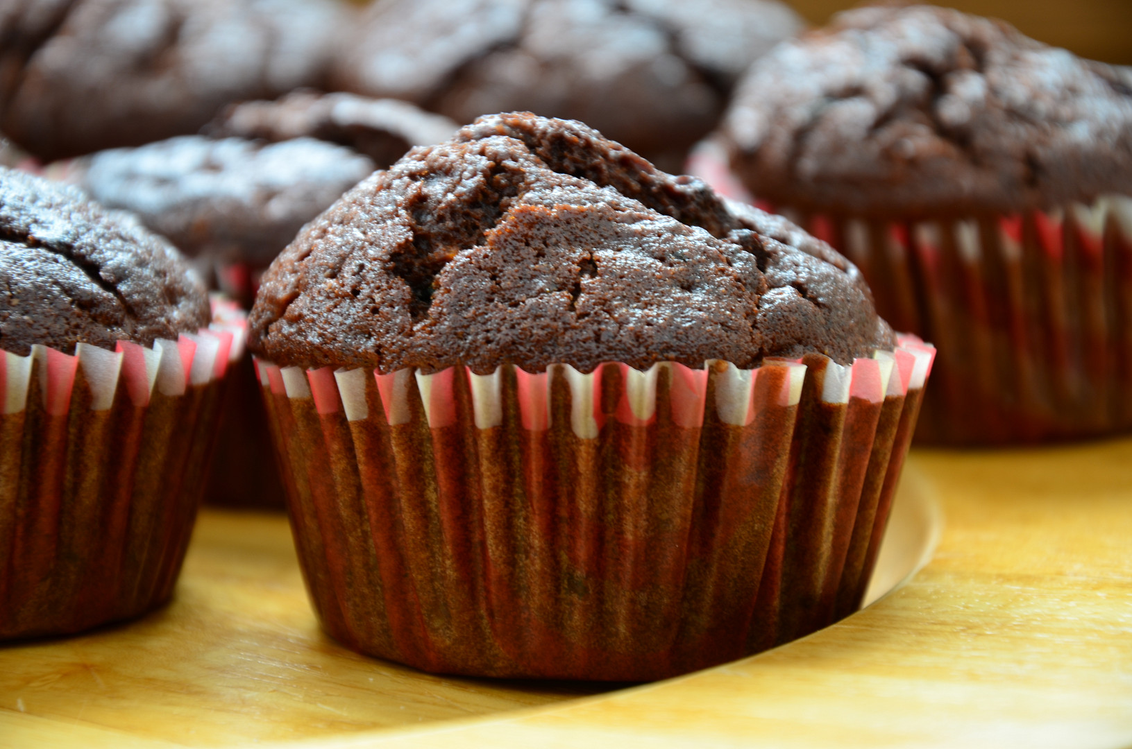 Cuketové muffiny s kakaem recept - TopRecepty.cz