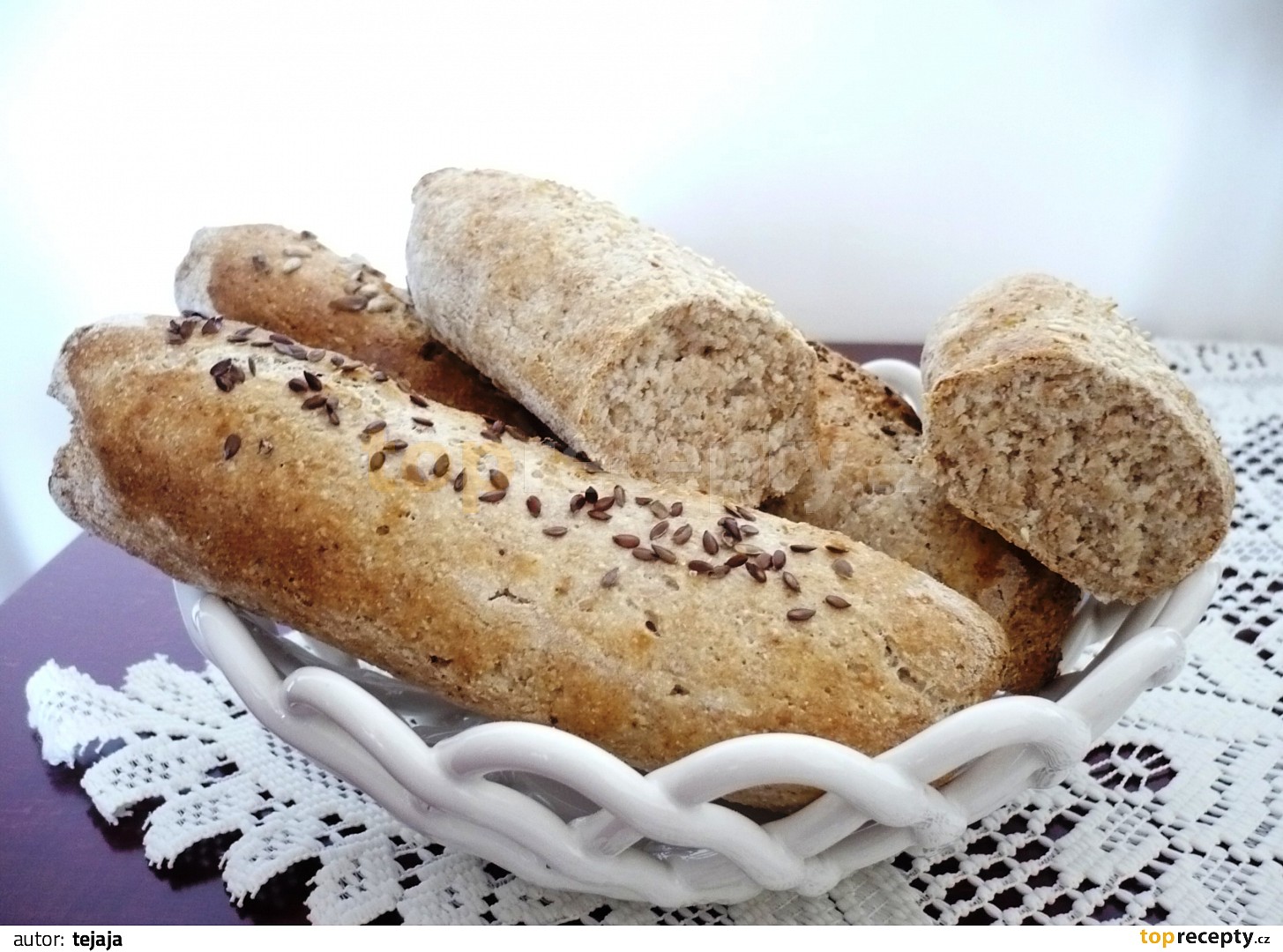Domácí bagety recept - TopRecepty.cz