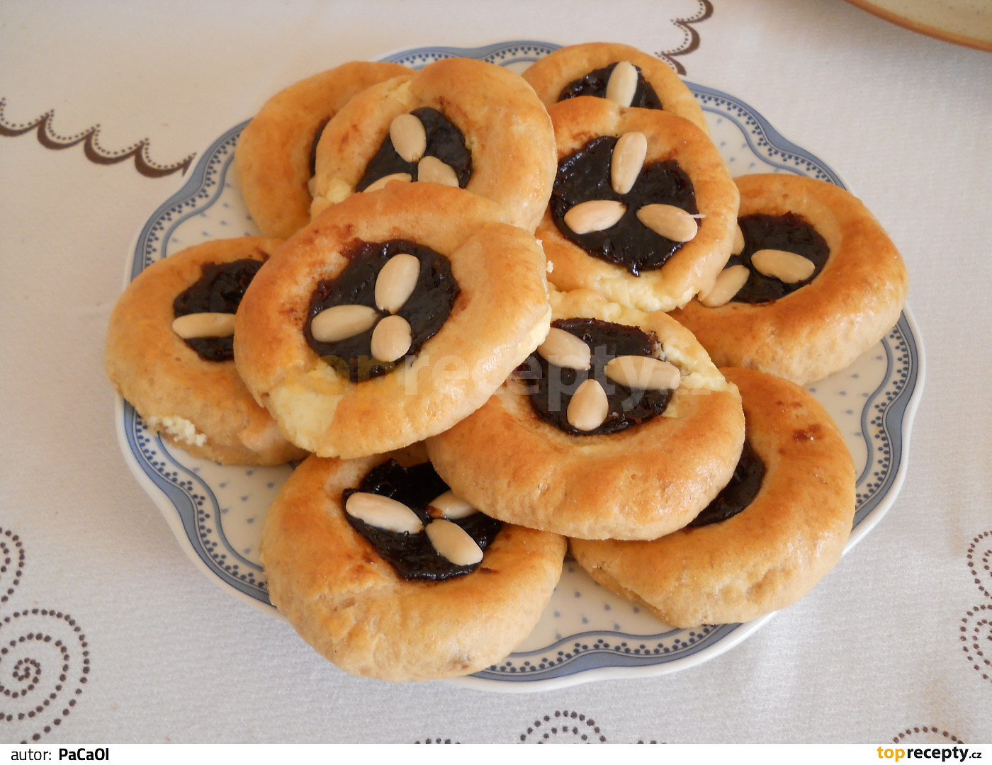 Hanácké koláče recept - TopRecepty.cz