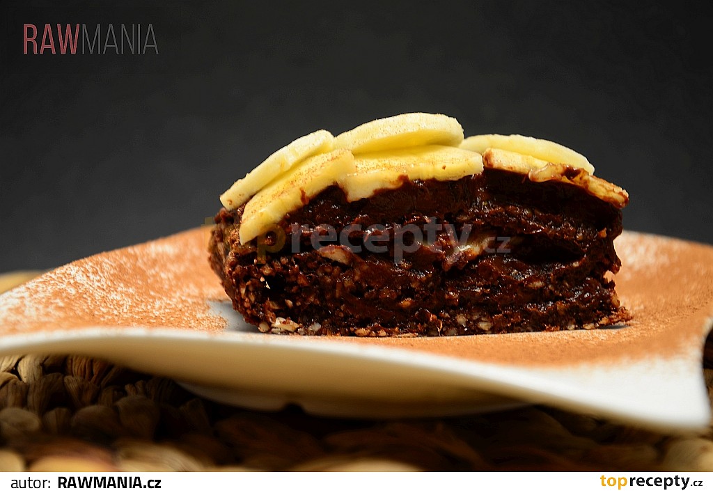 Nepečená roláda s banánem recept - TopRecepty.cz