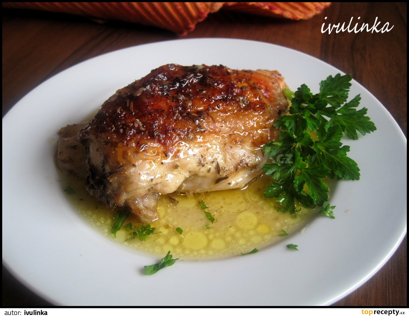 Pečené kuře recept - TopRecepty.cz