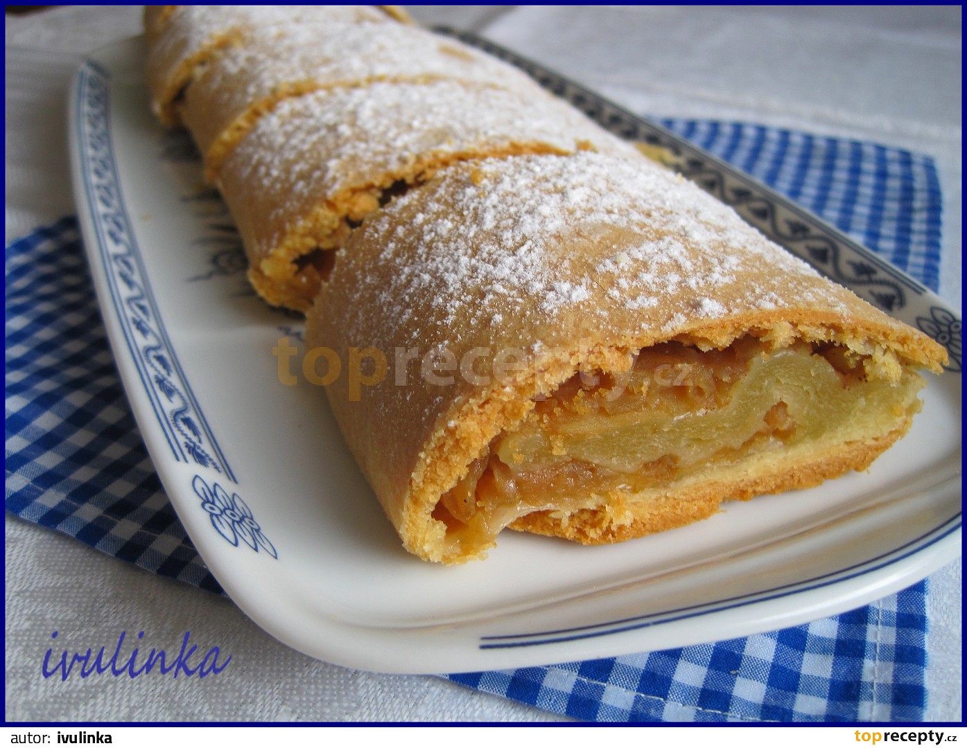 Snadný štrúdl recept - TopRecepty.cz