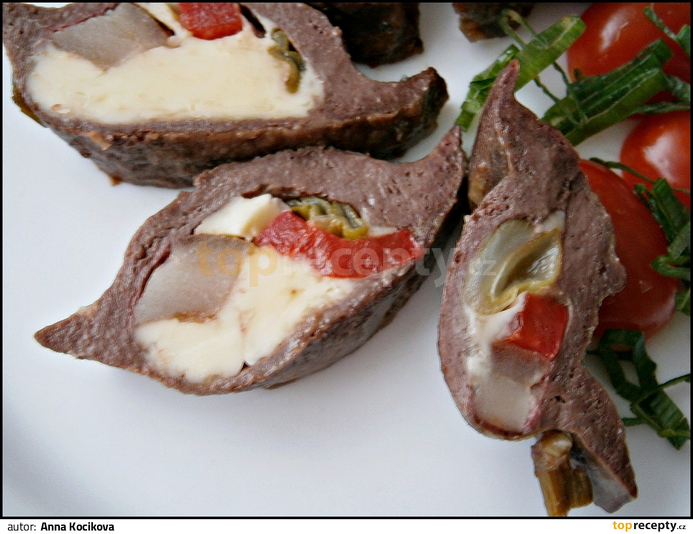 Vepřová slezina plněná, jako studené pohoštění recept - TopRecepty.cz