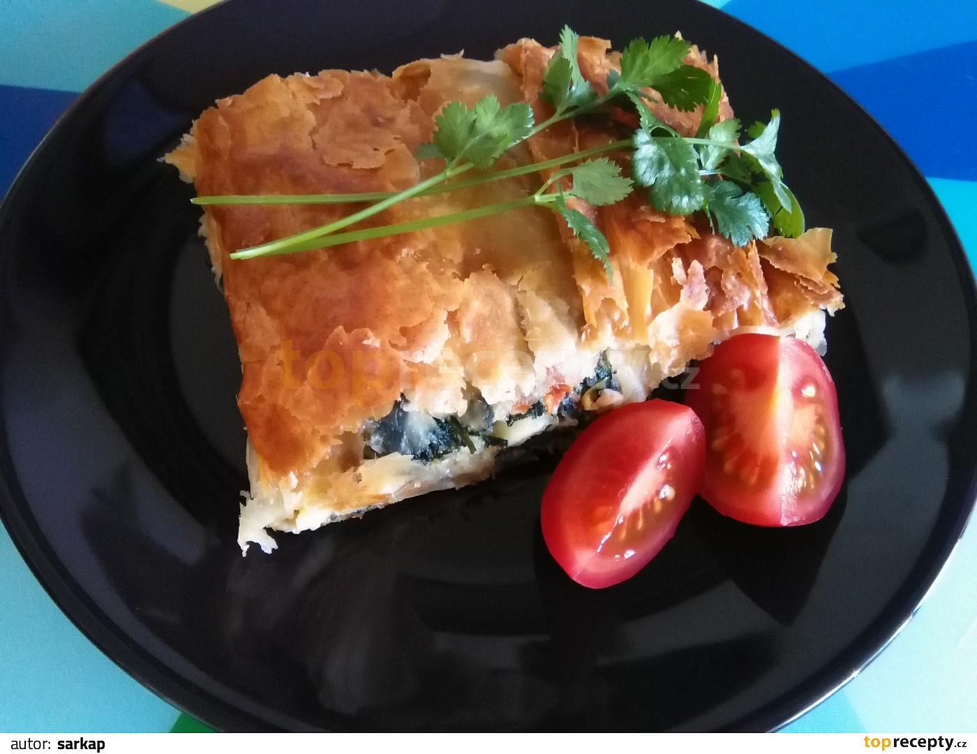 Kopřivový slaný závin recept - TopRecepty.cz