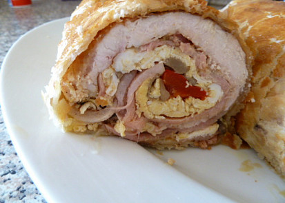 Kuřecí roláda Wellington - TopRecepty.cz