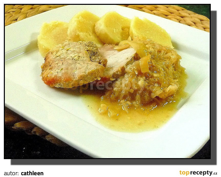 Selská vepřová pečeně recept - TopRecepty.cz