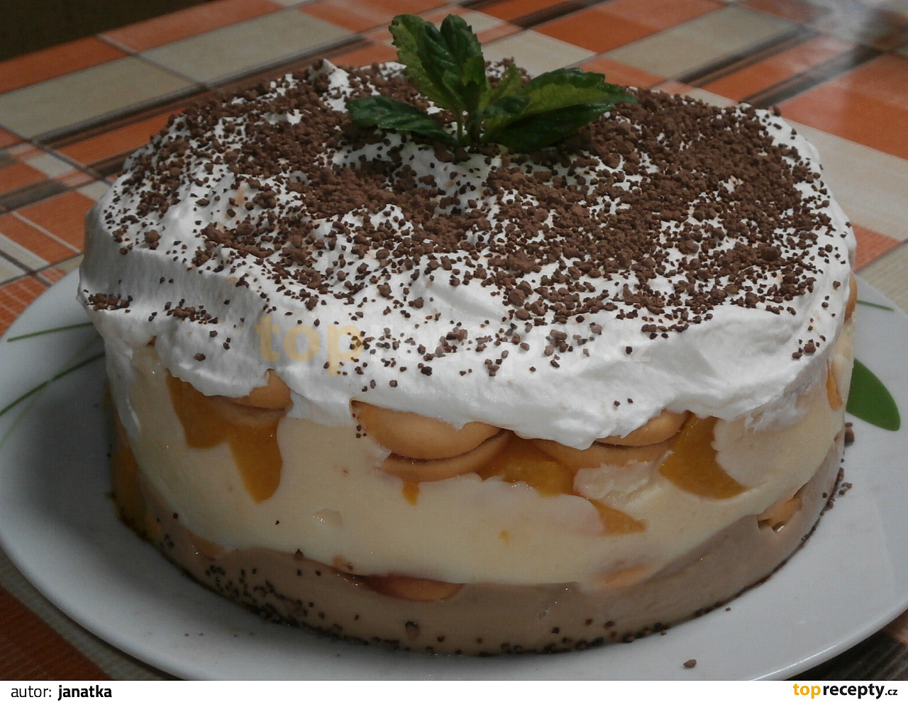Dětský pudinkový dort recept - TopRecepty.cz