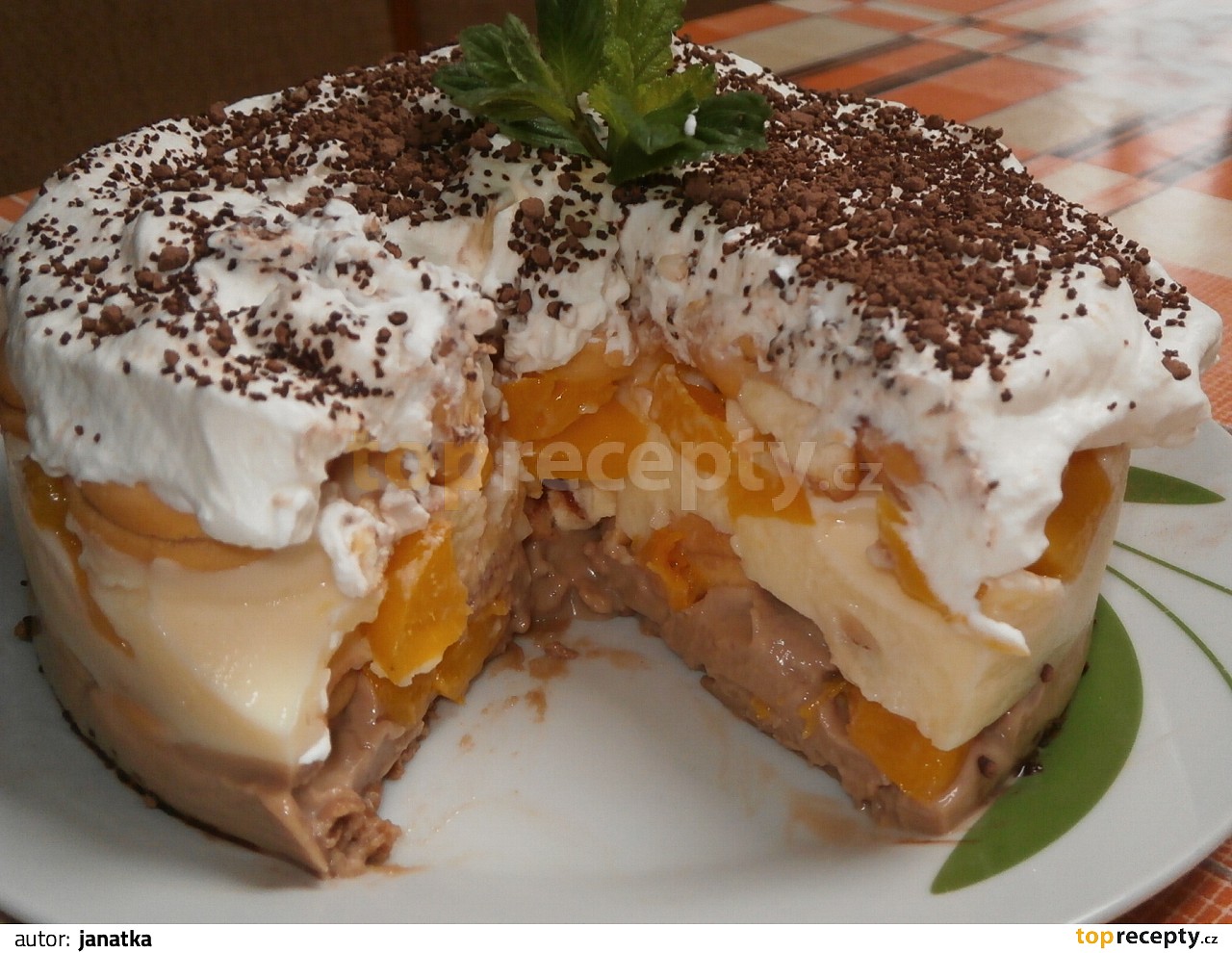 Dětský pudinkový dort recept - TopRecepty.cz