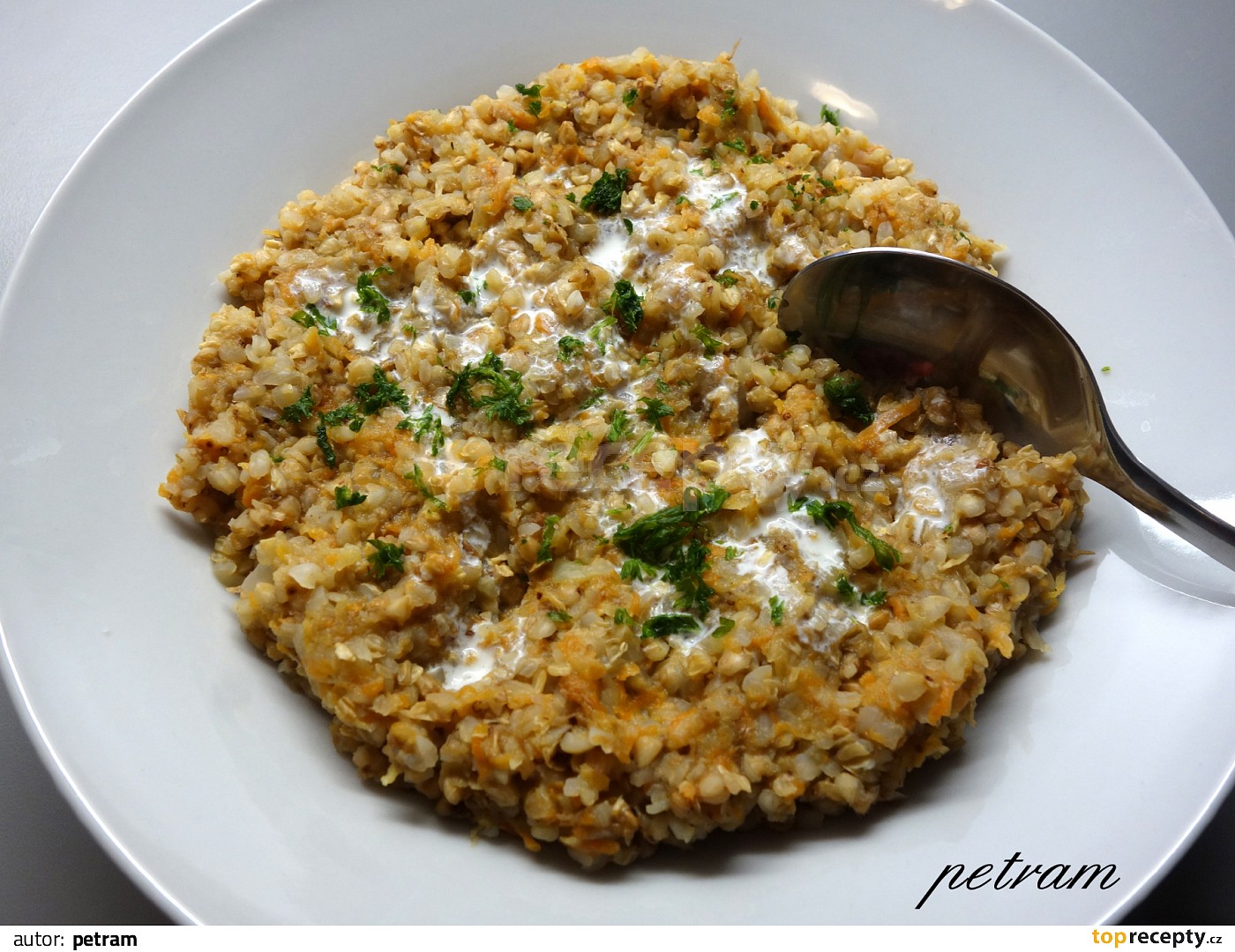 Pohanka s chutí svíčkové recept - TopRecepty.cz